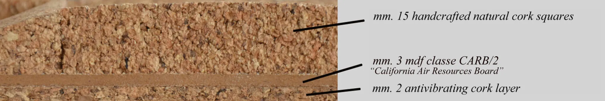 Wave Wood 25/32” (20mm) 3D Acoustic Cork Wall Panels (WWWo20)
