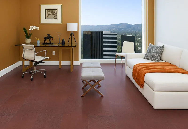 Chestnut – 3/8” (9.5mm) – Swiss Leather Flooring (LChsnt9.5)