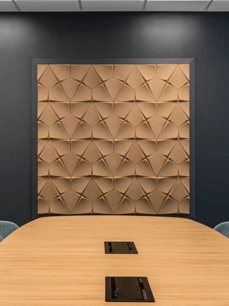 Petal Natural - 1 3/16" (30mm) – 3D Acoustic Cork Wall Panels (WPN30 ...