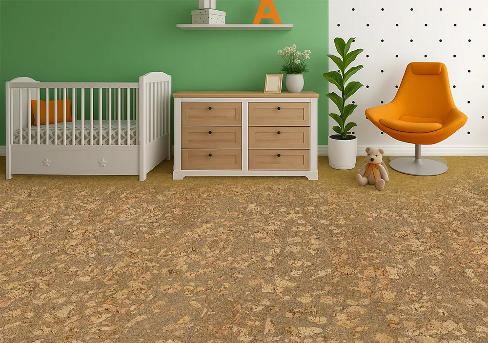 Rococo - 1/2" (12mm) - Cork Floating (FRoco12) - ICork Floor