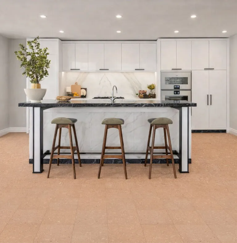 Solara - 1/4" (6mm) - Solid Unfinished Cork Glue Down Tile (GSol6 ...