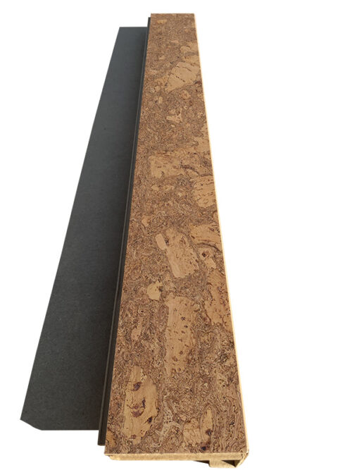 Tasmanian Burl – 1/2 Inch (12mm) – Cork Floating Stair Nosing (900mm ...